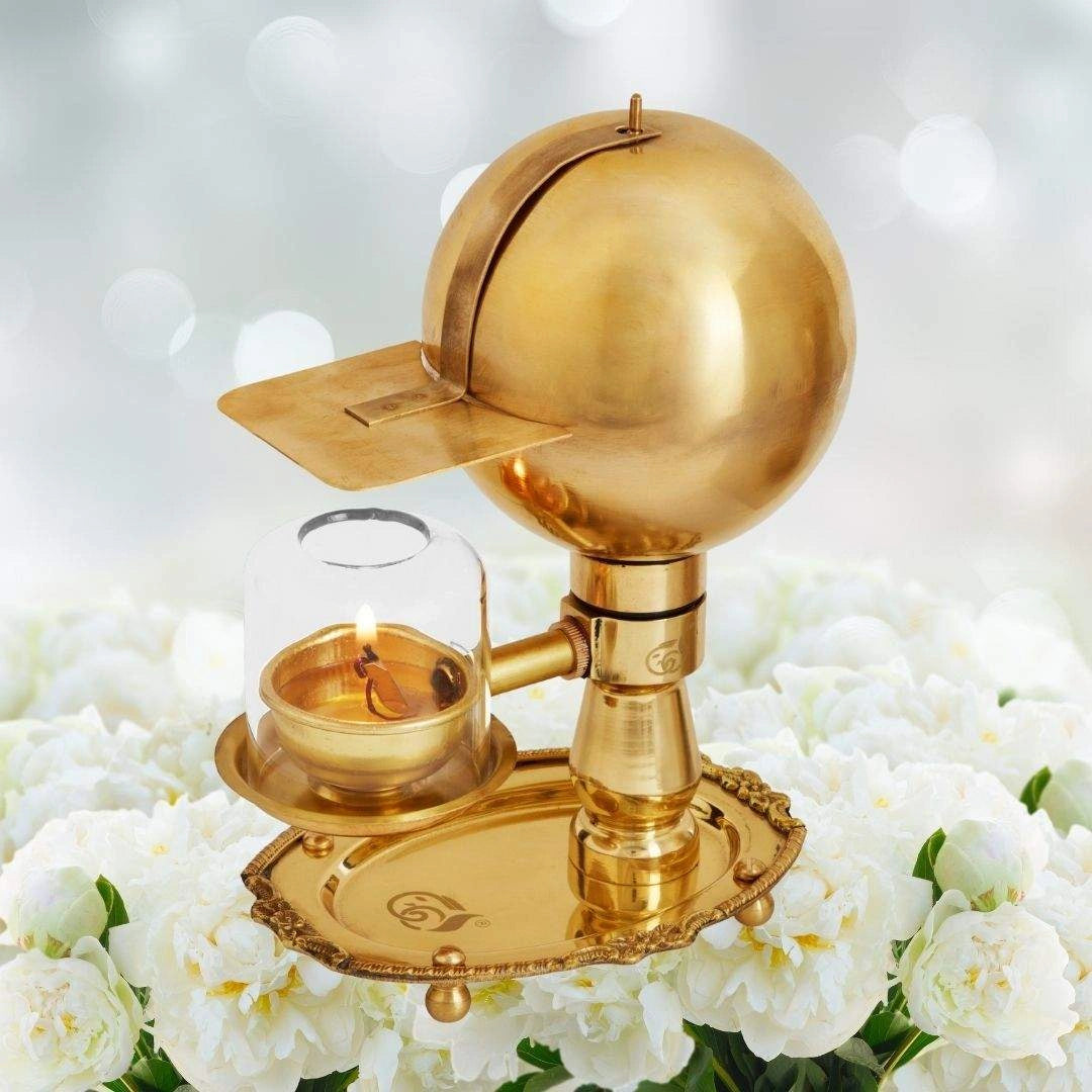Akhand Diya - Brass Longlasting Akhand Deepam For Navratri And Diwali ...