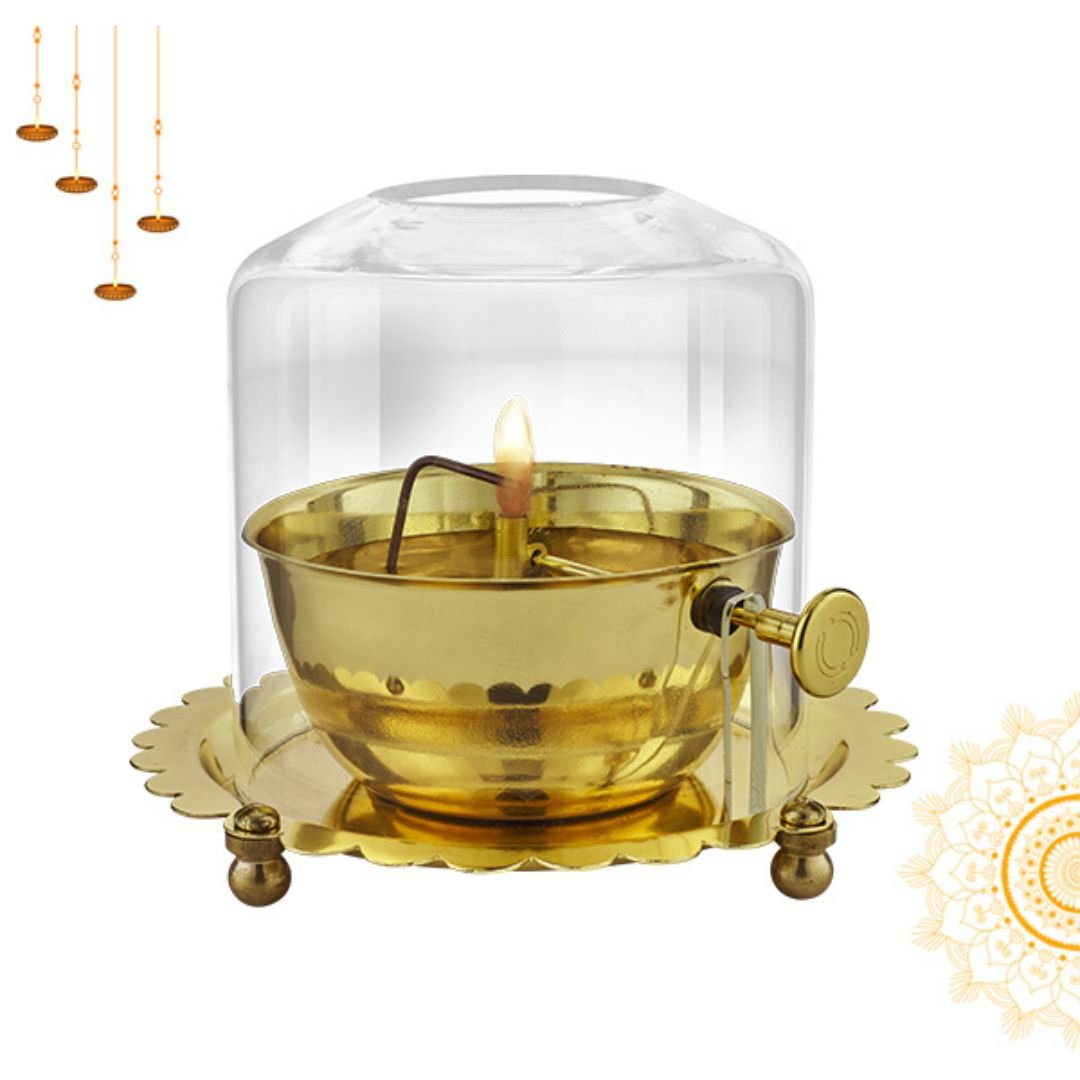 AKHAND DIYA 250 ML – Ranglahari Creations